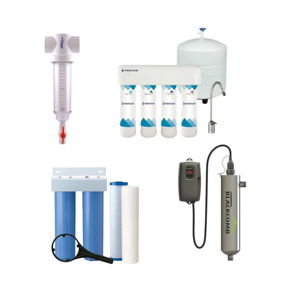 Cottage UV & Max Flow Filtration with FreshPoint RO Bundle