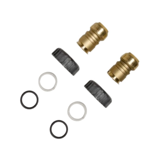 Clack V3007-12LF 3/4" Brass SharkBite Connector Kit