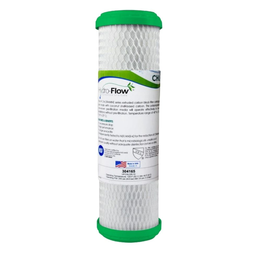 Hydroflow Chloramine Reduction Filter Cartridge (HFCHLOR-10-4)